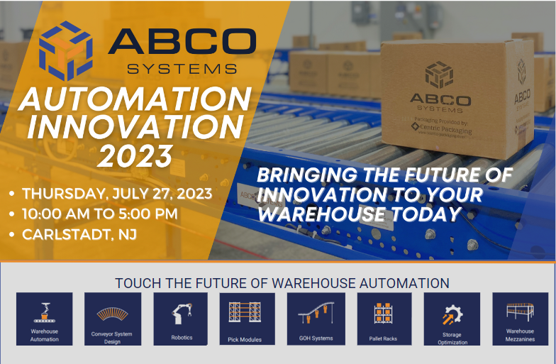 ABCO Systems Plans Automation Innovation 2023 To Showcase Material ...