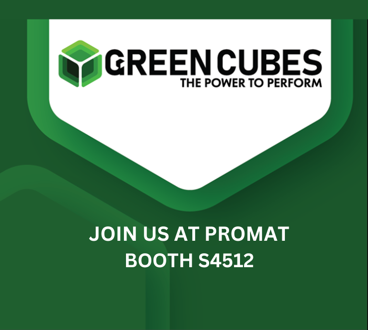 Green Cubes Technology Showing at ProMat 2025 | MHEDA
